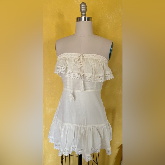 Urban Outfitters | Tops | New Urban Outfitter Cotton Lace Top Size M ...